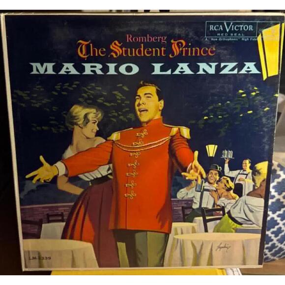 Media | Mario Lanza The Student Prince 33rpm Vg Ab99 | Poshmark